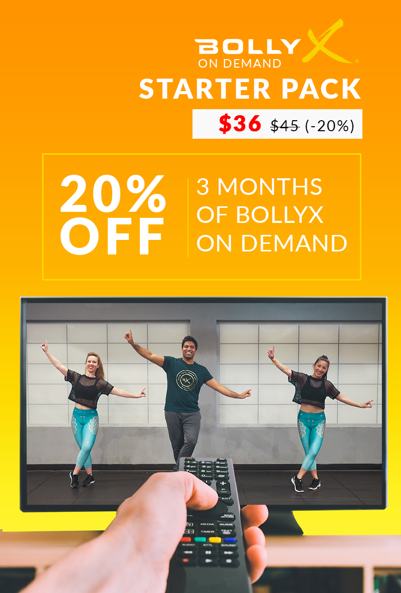 One Year of BollyX on Demand - At Home Workouts