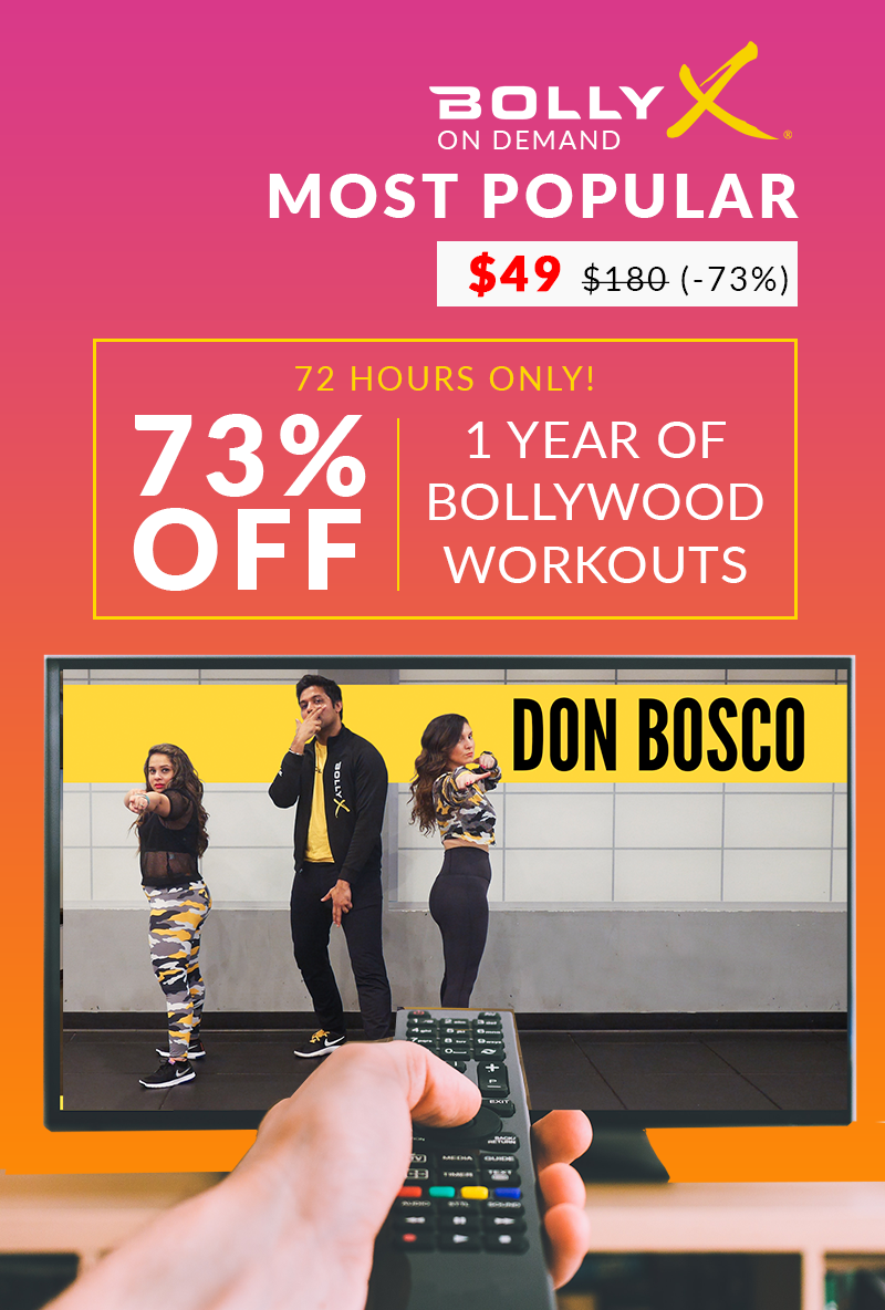 One Year of BollyX on Demand - At Home Workouts