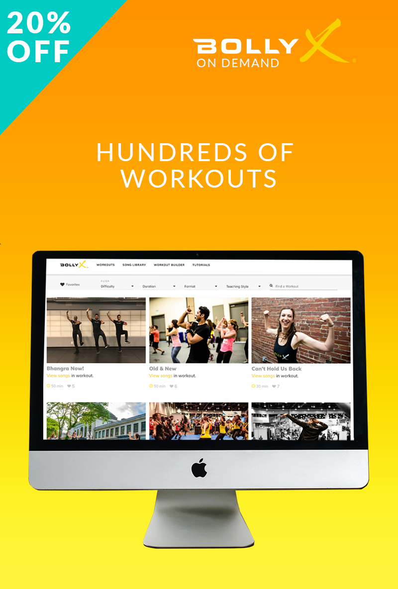 One Year of BollyX on Demand - At Home Workouts